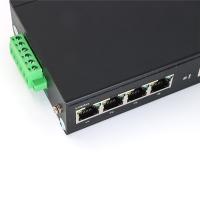 China POE Industrial Ethernet Switches 5 Port Unmanaged DIN Rail Mounting 1000Mbit/S for sale