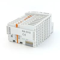 China 2 Channel Remote I/O Module 270mA 24V IP20 Modbus Industrial Ethernet Bus for sale