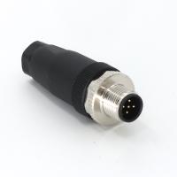 China Field Wireable Assembly M12 Connector 8 Pin A Code Male IP67 for sale