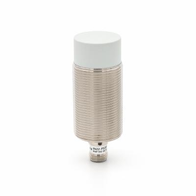 China Non Flush Inductive Proximity Sensors PNP NO 22mm IP67 M12 Connector 10-30VDC for sale