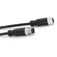 China 5 Pin M12 Connectors Pre Assembled 5M Cable Male Straight PVC IEC 61076-2-101 for sale