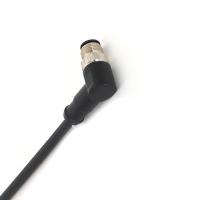 China Pre Assembled Cable M12 Connector Male Angled Aviation Plug Connector PIN8 for sale