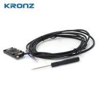 China Capacitive Proximity Sensors PNP N.O Cubic 10mm Non Flush IP65 2m PVC Cable IP65 for sale