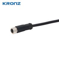 China M8 Connector with 4m Cable Female 3-pin IEC 61076-2-104 Pre-wireable Connector for sale