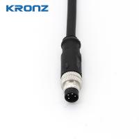 China M8 Connector With IP67 Protection IEC 61076-2-104 Male 3 Pin A-coding Industrial Connector for sale