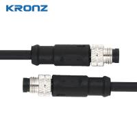 China M8 Industrial Connector Sensor with 10m PVC Cable 3 Pin Male Circular Connectors for sale