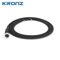 China Pre-assembled Cable Connector M12 PVC 3 Pin Male Unshielded A Code Circular Connectors for sale