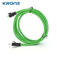 China RJ45 Connector 4 Pins 24AWG Contact Resistance 48V Customized Cable Length for sale