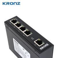 China DIN-rail Mounting Industrial Ethernet Switches With 30W PoE Max Power Per Port for sale