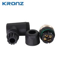 China Connect Screw Connect M12 Plug Circular Connector For Temperature Environments for sale