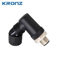 China Screw Connect M12 Connector Male 4 Pin For Heavy Duty Applications Rated Current 4A for sale