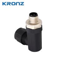 China Corrosion-Resistant M12 Female Connector FPM/FKM Seal Material And Brass Contact Surface for sale