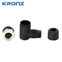 China M12 Female Connector Screw Connection ABS Contact Carrier Material for Industrial Needs for sale