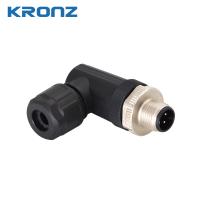 China M12 Female Connector Brass Contact Nut Material Aviation Plug 5 Pin Circular Connectors for sale