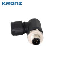 China M12 Aviation Plug Connector Waterproof Male Head 8 Pin A-coding Circular Connector IP67 for sale
