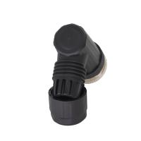 China Angle Outlet 4-8mm Gold-plated Contact Surface M12 Connector for Coding Applications for sale