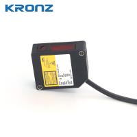 China CMOS Laser Photoelectric Sensors Cable Type RedLED Light Diode Waverlength 655mm for sale