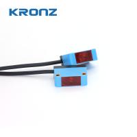 China Square-Photoelectric Sensor PNP BQ26-T15P Through-beam Ditection Distance 50mm-15m for sale