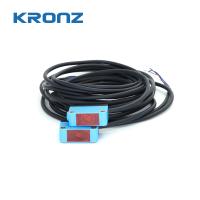 China Square-Photoelectric Sensor PNP BQ26-T15P Through-beam Ditection Distance 50mm-15m for sale