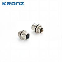 China M12 5 Pin Female Aviation Connector Plugs Panel Mount Wire Connector Socket WaterProof IP67 for sale