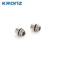 China Aviation Plug Solder Female Mount 8Pin Connector Socket M12 for Electrical Electronic Signal for sale