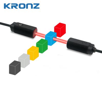 China BP18Y Through-Beam Photoelectric Sensor 50mm-10m Range NPN Output IP67 High Reliability for sale