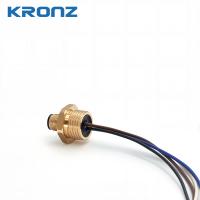 China 4-Pin M12 Male Connector 1/2