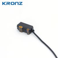 China Micro Photoelectric Sensor 0-120mm Adjustable Detection PNP NO Output Red Visible Light for sale