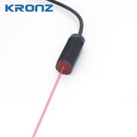 China Diffuse Photoelectric Sensor 10-500mm Detection NPN/PNP Output 24V 100mA Red Light 635nm for sale