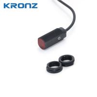 China Diffuse Photoelectric Sensor 10-500mm Detection NPN/PNP Output 24V 100mA Red Light 635nm for sale