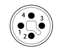 China M12 male bent pre cast connector T-CODE IP67 Suitable for automated sensors for sale