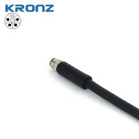 China M12 connector 2M cable L-code IP67 protection used for industrial automation for sale
