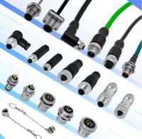 China Threaded Connection M12 Connector with Shielded Design and 4A Operating Current for Industrial Signal Transmission for sale