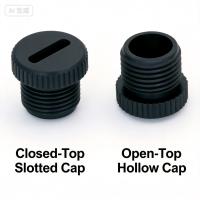 China M12 flange connector dust plug with IP65/IP67 protection made from durable polyamide for -40°C to +85°C environments for sale
