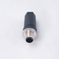 China M12 A-Coded 12-Pin Male Straight Connector IP67 IEC 61076-2-101| Kronz for sale