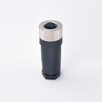 China M12 A-Coded 12-Pin Male Straight Connector | IP67 PG7 PG9 IEC 61076-2-101 for sale