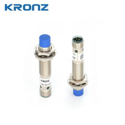 China M12 Inductive Proximity Sensor with 8mm / 10mm Non-flush Detection and PNP Normally Closed (N.C) Output - IP67 Protected for sale