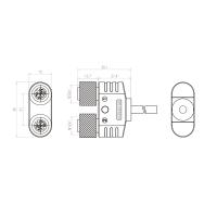 China M12 Y-distributor Female Connector M12x2 with Cable for sale
