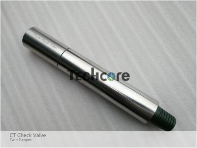 China Coiled Tubing Twin Flapper Check Valve Alloy Steel 2 7/8