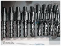 China AMMT High Pressure Coiled Tubing Roll On x Thread Connector - 5,000 PSI Working Pressure for 1 1/2