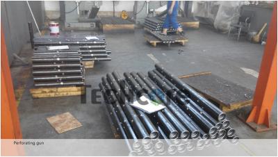 China High Pressure Oil Well Perforating Gun - 20,000 PSI Rating, 40 SPM Shot Density Alloy Steel Casing for sale