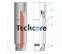 China HT Dual Route Time Delay Transmission Device for Oil Well Perforation - 3.5in OD with 4-10 Minute Delay Options for sale