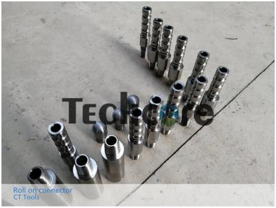 China AMMT Pin Coil Tubing Connector - Alloy Steel CT Thread Connector with 5,000 PSI Working Pressure and H2S Service Capability for sale