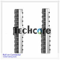 China High Tensile Roll On Connector 5000 Psi Coiled Tubing Services CT Connector for sale