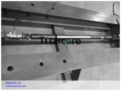 China 5000 PSI Coiled Tubing Bi-Directional Hydraulic Jar Intensifier with 400°F Temperature Rating and Multiple Connection Options for sale