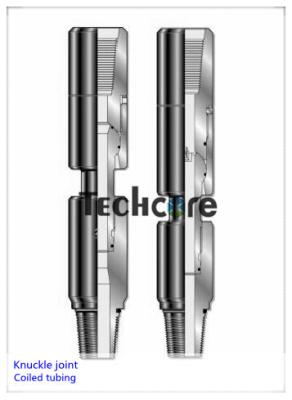 China Easy Operate Coiled Tubing Tools Full Bore Knuckle Joint 5000psi Operate Pressure for sale