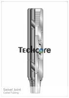 China Coiled Tubing BHA Swivel Joint 360° Rotation 2.125in OD 40000lb Tension CT Tool for sale