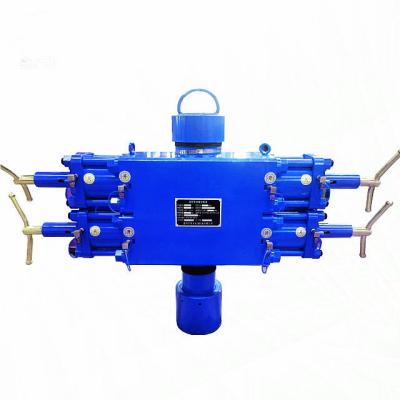 China Dual Hydraulic Wireline Blowout Preventer 10000 psi WP with 62-102mm ID for Oil & Gas Well Control for sale
