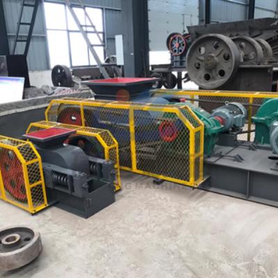 China Long Service Life Roll Crusher Adjustable Discharge Size Crusher Machinery for sale