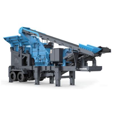China Portable lmpact Crushing Plant PP Series Sand Making Equipment ，Primary Ores crushing. for sale